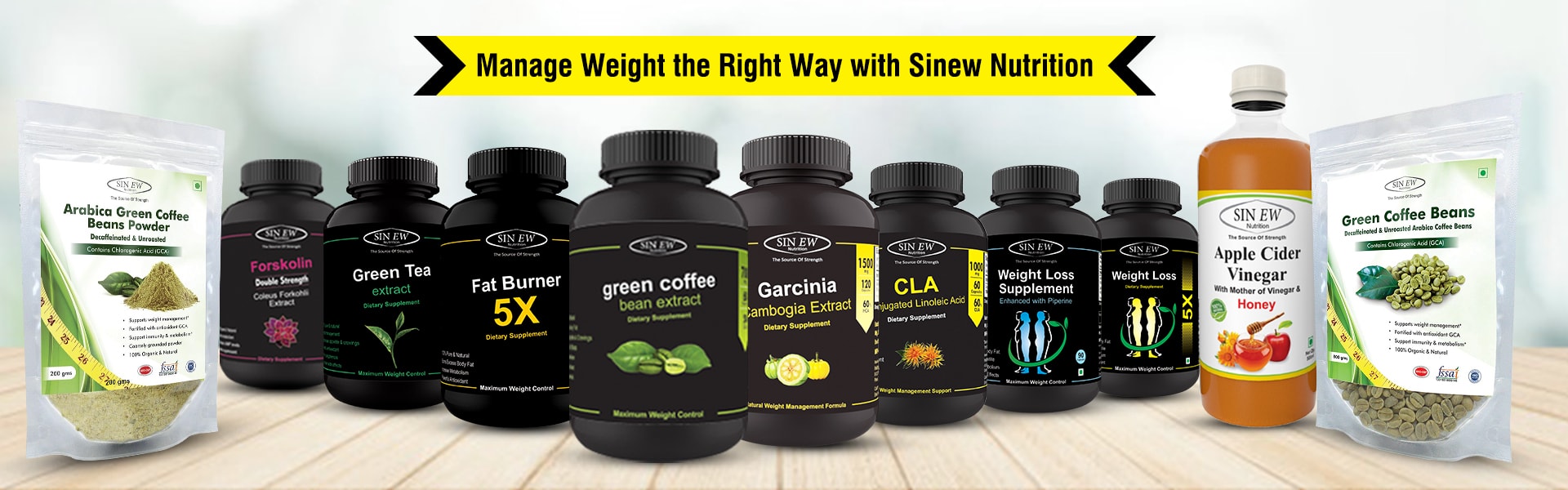 Sinew Bodybuilding whey protein | weightloss, mass gainer supplements India